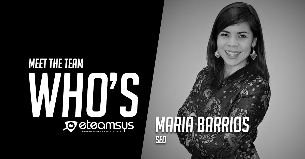 MEET THE TEAM : MARIA - CONSULTANTE SEO | Agence Référencement Belgique ...